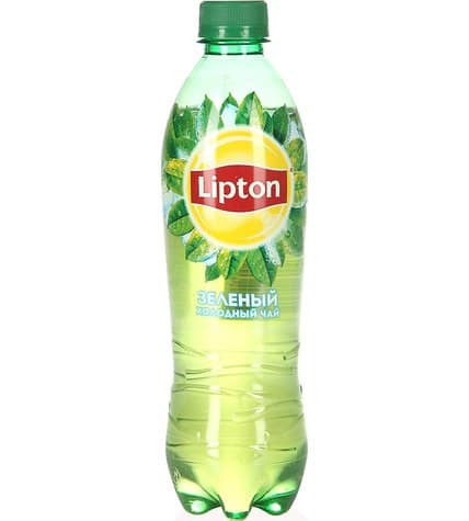 Холодный чай Lipton зеленый в пластиковой бутылке 0,5 л (12 шт) купить ...