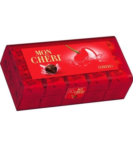 Конфеты Ferrero Mon Cheri шоколадные 315 г купить с доставкой по Москве ...