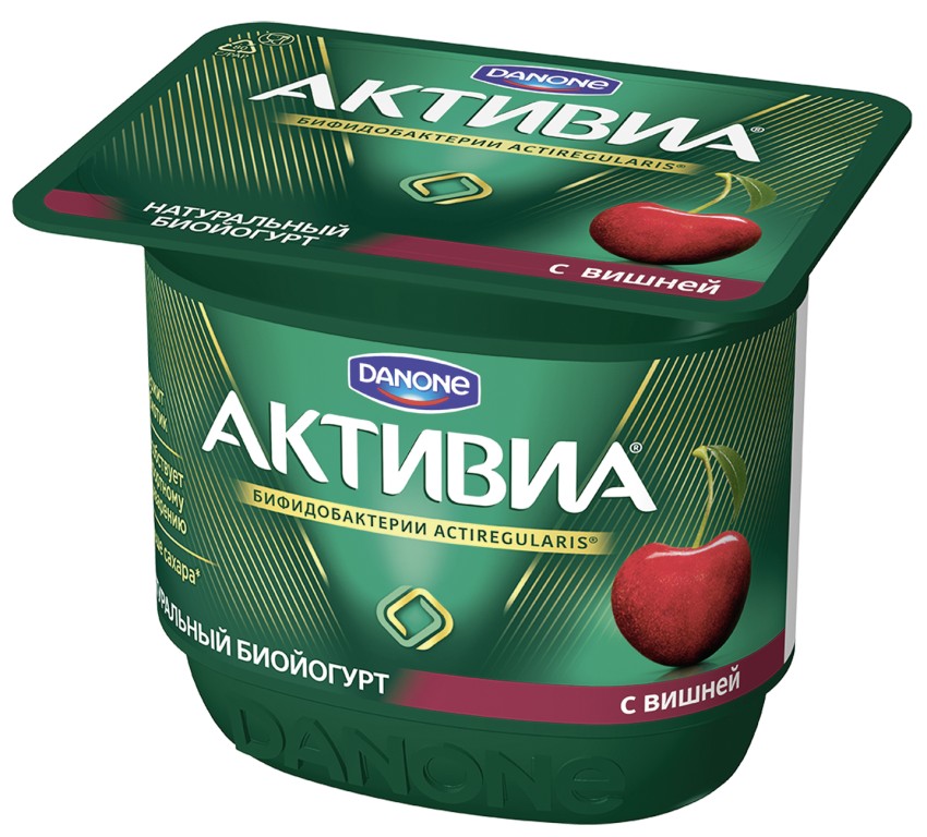 Йогурт DANONE Активиа Вишня, 150 г купить с доставкой по Москве, цены в ...