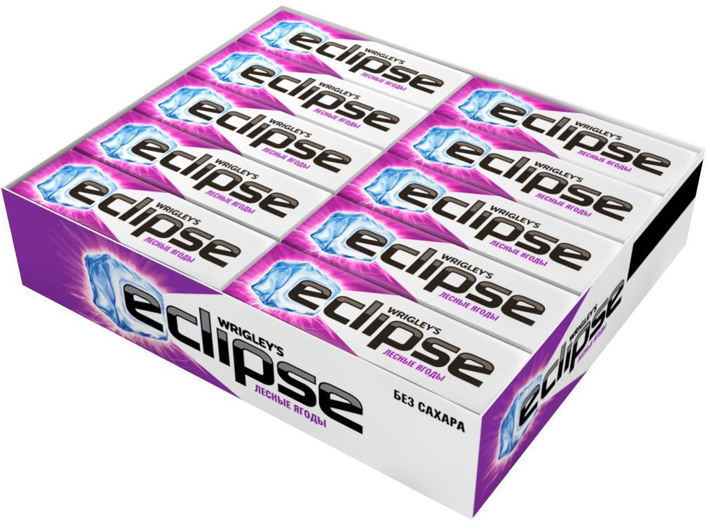 Жевательная резинка Eclipse Лесные Ягоды (30 шт) купить с доставкой по ...
