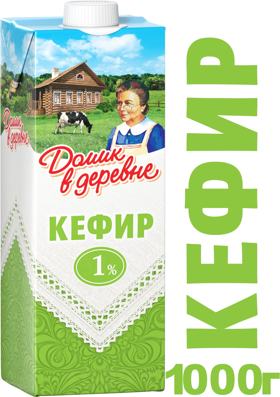Кефир Домик в Деревне 1% 1 л купить с доставкой по Москве, цены в ...